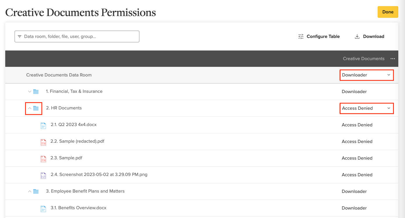 Managing Permissions for Folders and Files – SRS Acquiom Support